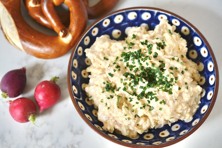 German Beer Cheese Dip | Obatzda - Our Gabled Home