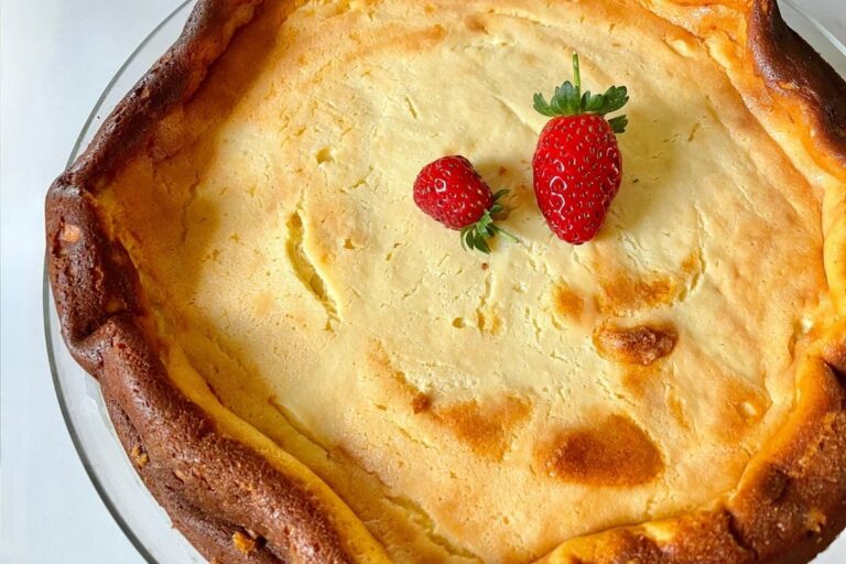 German Cheesecake + Recipe Video Tutorial | Our Gabled Home