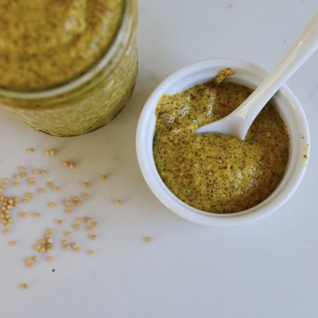 Homemade German Stone Ground Mustard - Our Gabled Home