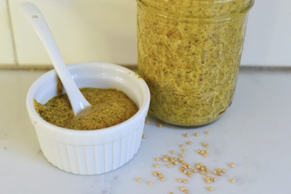 Homemade German Stone Ground Mustard - Our Gabled Home