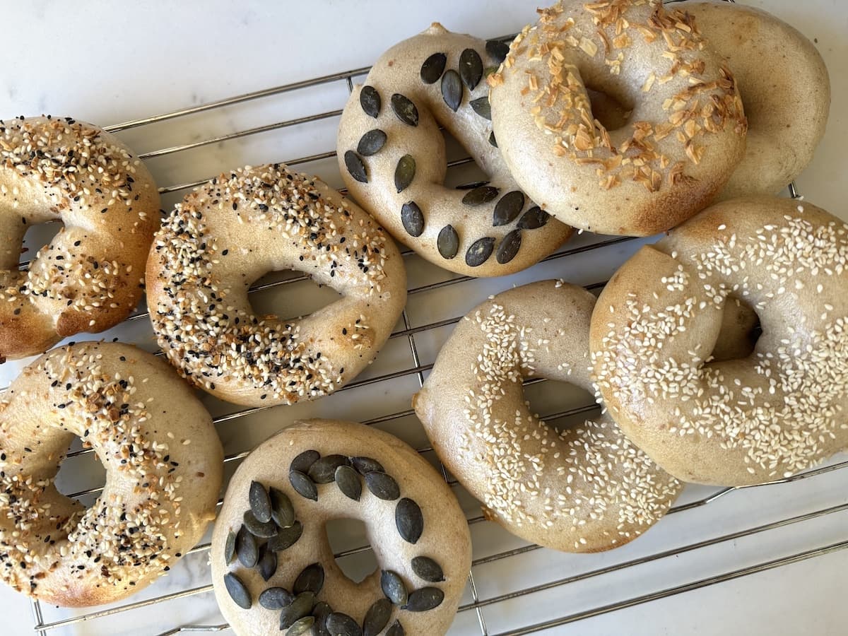 Best Sourdough Bagel Recipe - Our Gabled Home
