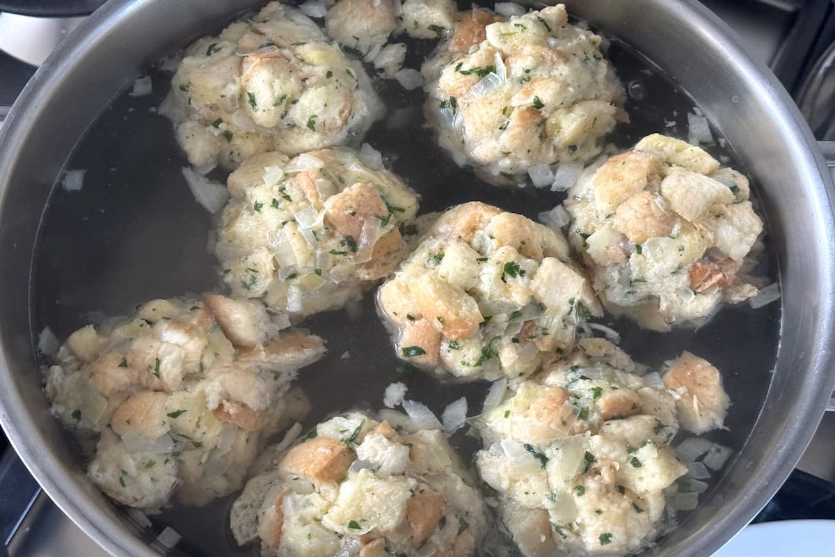 Easy German Bread Dumplings | Semmelknödel - Our Gabled Home