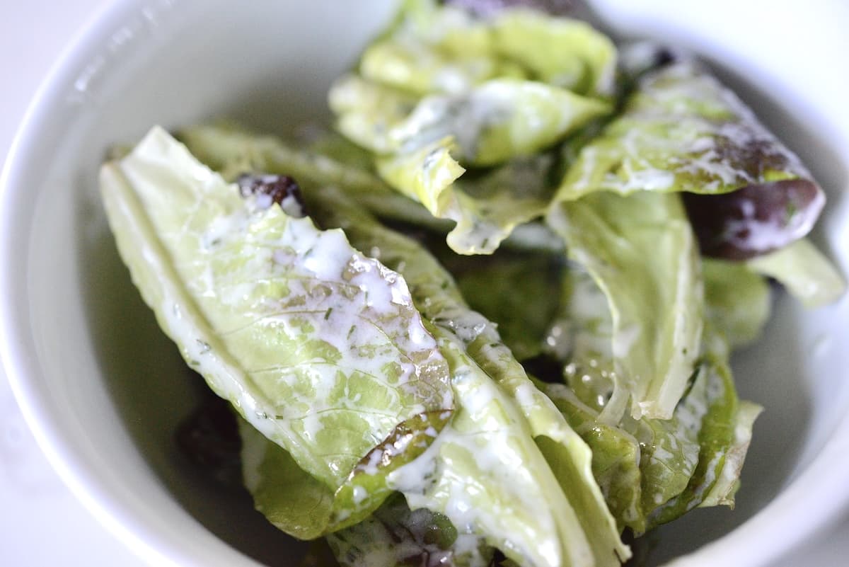 Easy German Salad Dressing | Salatsoße - Our Gabled Home