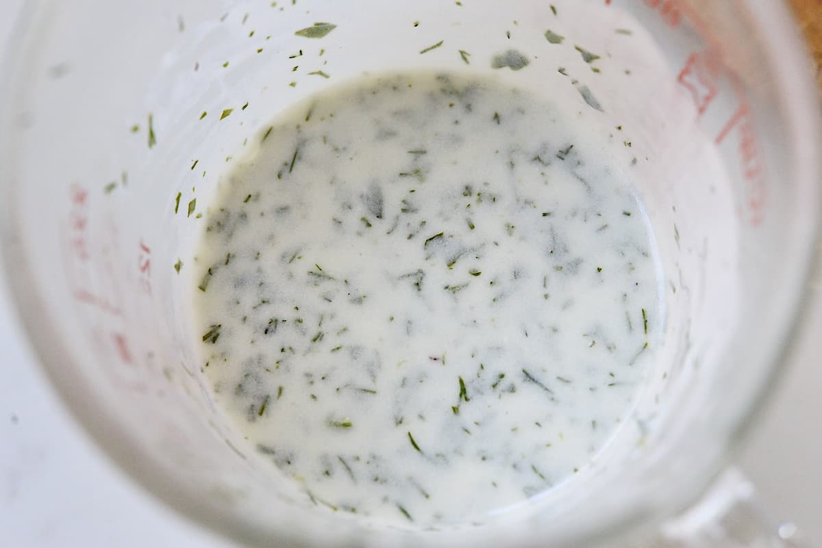 Easy German Salad Dressing | Salatsoße - Our Gabled Home