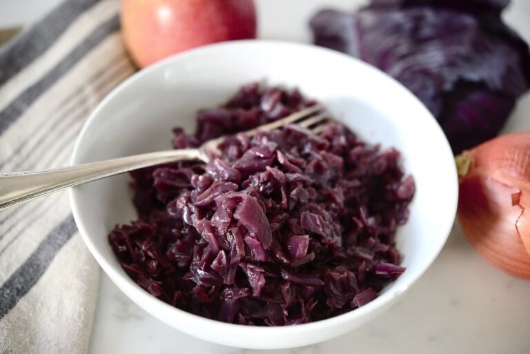 German Braised Red Cabbage | Rotkohl - Our Gabled Home