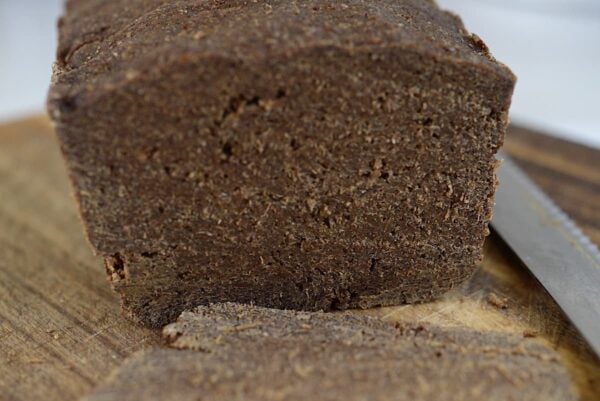 3-Ingredient Pumpernickel Bread - Our Gabled Home