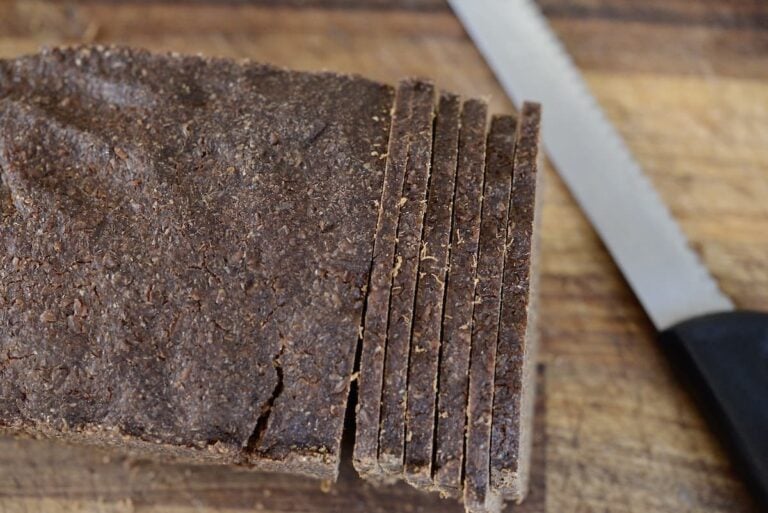 3-Ingredient Pumpernickel Bread - Our Gabled Home