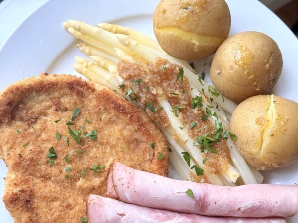 Authentic German White Asparagus Recipe | Weißer Spargel - Our Gabled Home