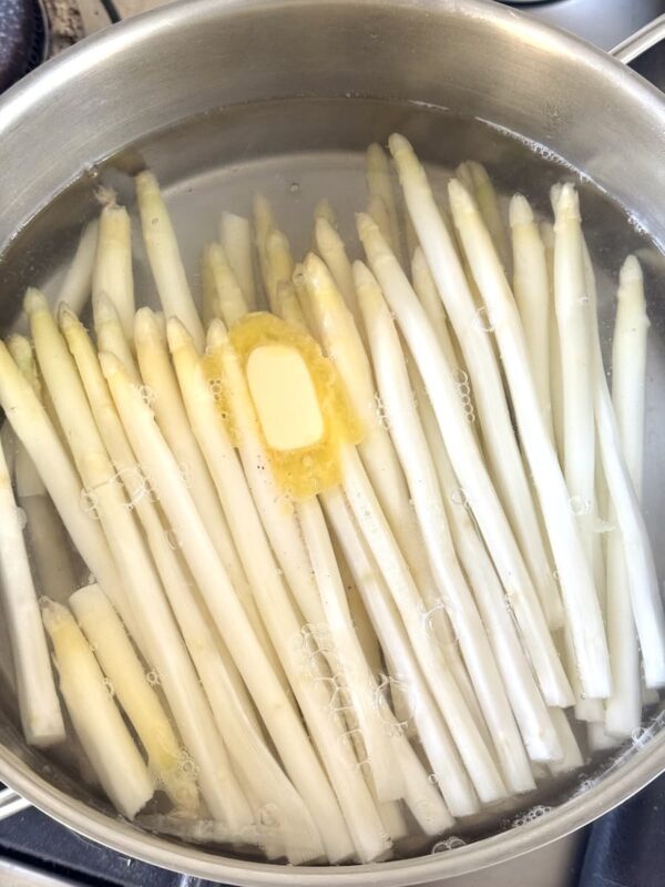 Authentic German White Asparagus Recipe | Weißer Spargel - Our Gabled Home