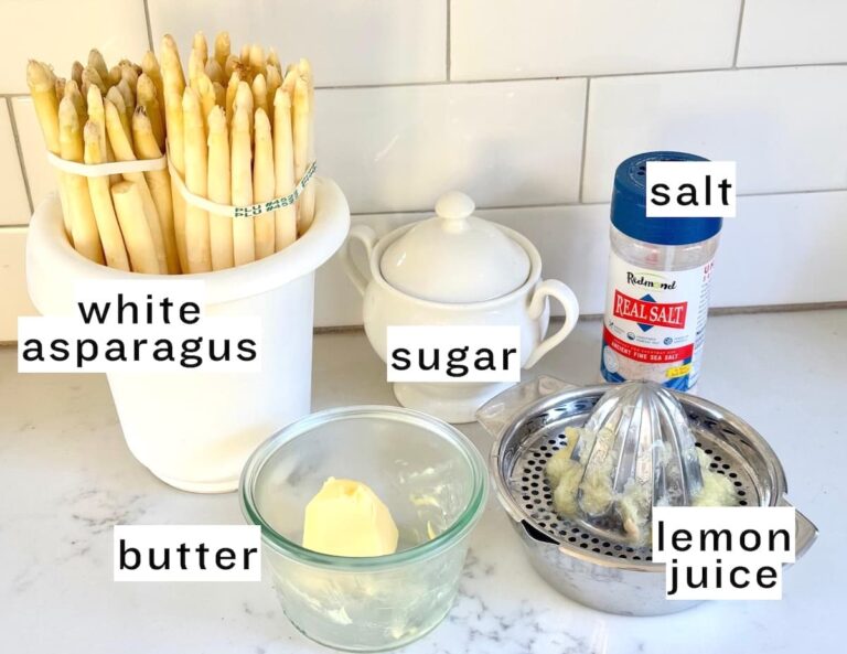 Authentic German White Asparagus Recipe | Weißer Spargel - Our Gabled Home
