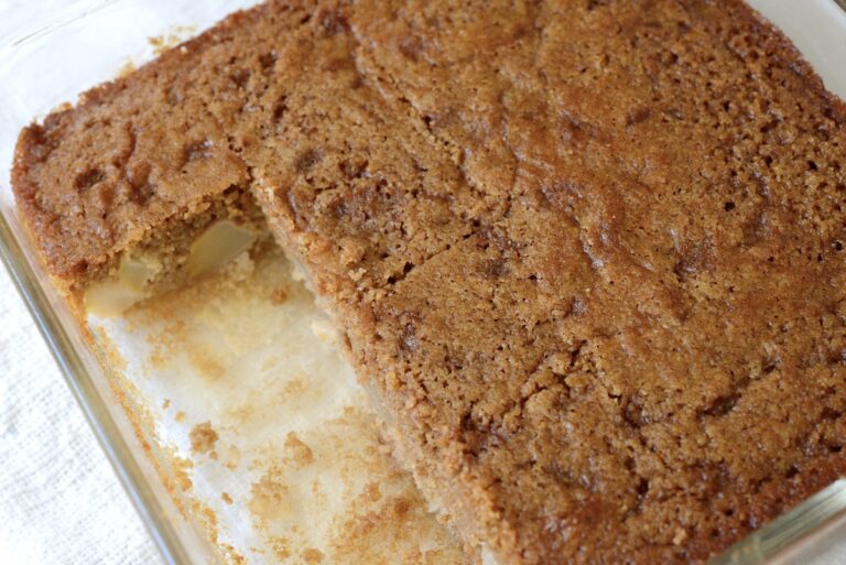 Rustic Apple Maple Cake - Our Gabled Home