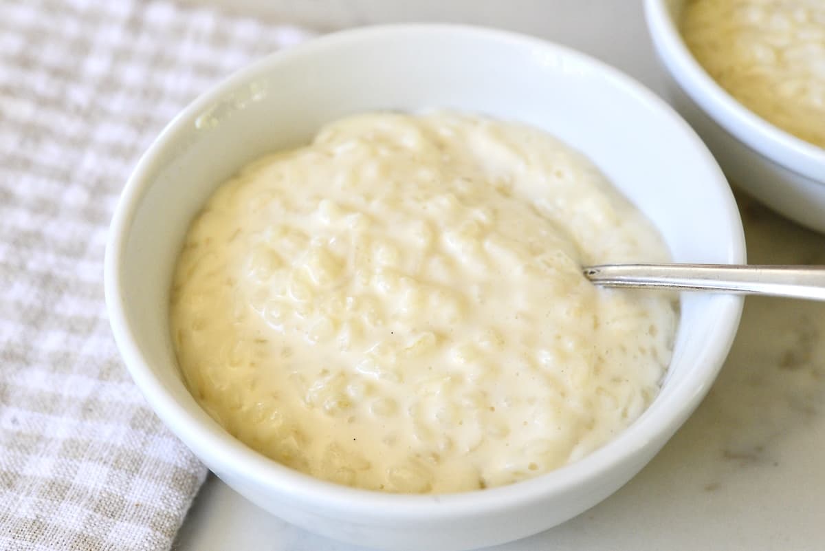Creamy German Rice Pudding | Milchreis - Our Gabled Home