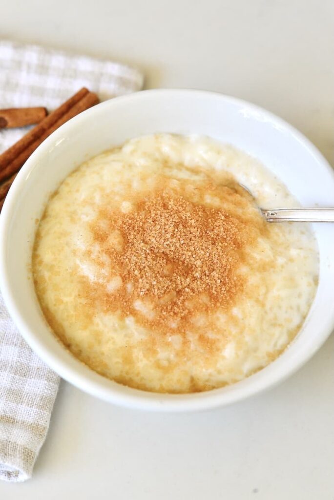 Creamy German Rice Pudding | Milchreis - Our Gabled Home