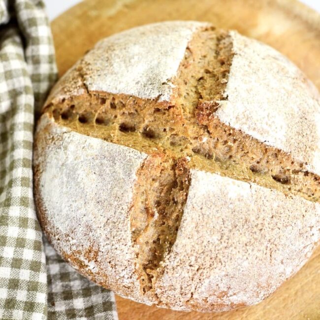 Authentic German Bauernbrot: A Simple Sourdough Mischbrot Recipe - Our ...
